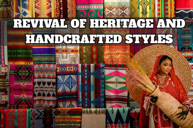 Revival of heritage and handcrafted Styles